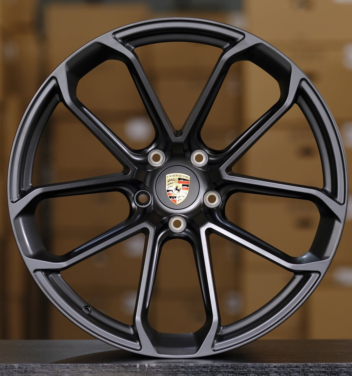 22" Porsche Cayenne Panamera Turbo S GTS Base Turbo Coupe Staggered Wh ...